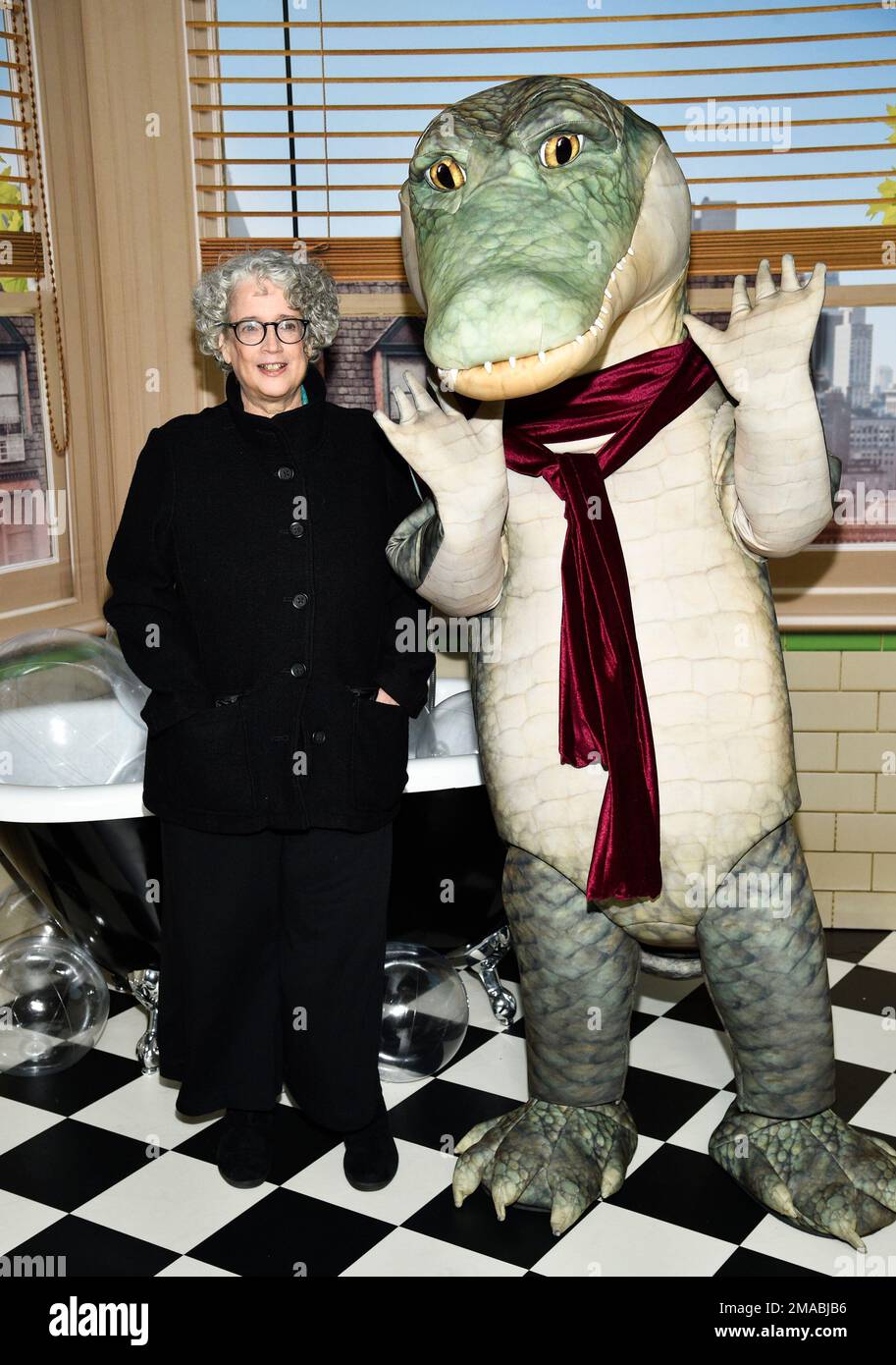 Paulis Waber, daughter of author Bernard Waber, attends the premiere of "Lyle, Lyle, Crocodile ...