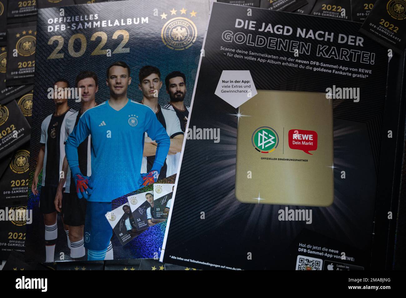 26.11.2022, Germany, , Berlin - Official DFB scrapbook of the 2022 ...