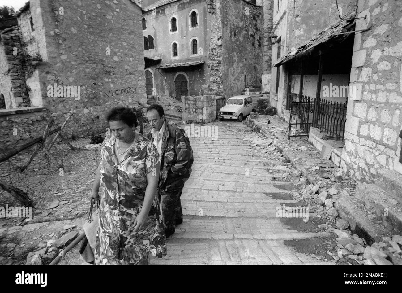 12.10.2022, Bosnia and Herzegovina, Canton Herzegovina-Neretva, Mostar ...