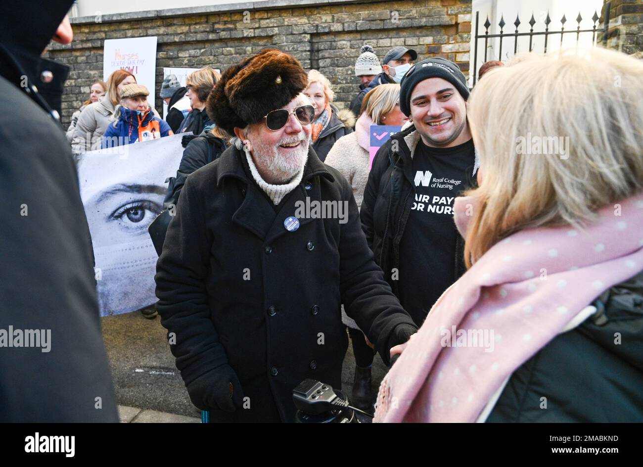 Supporting rcn strike hi-res stock photography and images - Alamy