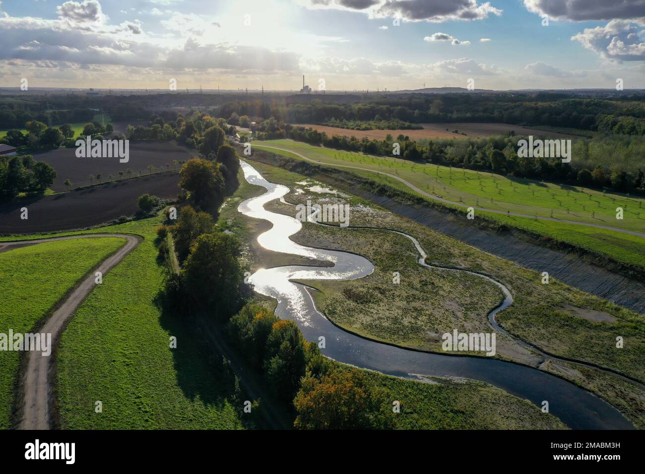 08.10.2022, Germany, North Rhine-Westphalia, Recklinghausen, Castrop ...