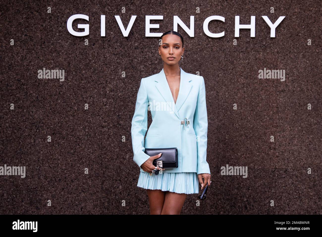 Jasmine Tookes poses for photographers upon arrival for the Givenchy ...