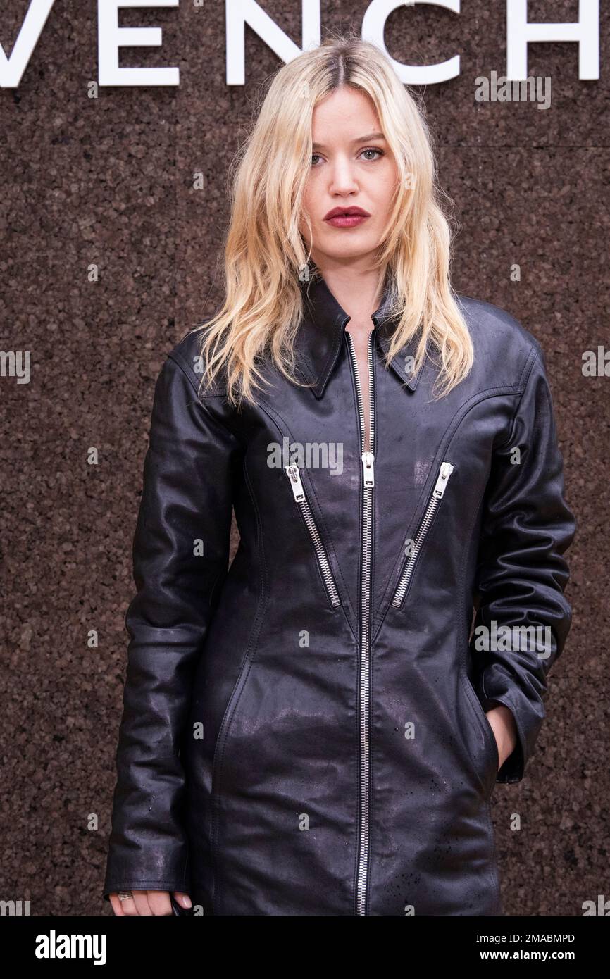 Georgia May Jagger poses for photographers upon arrival for the ...