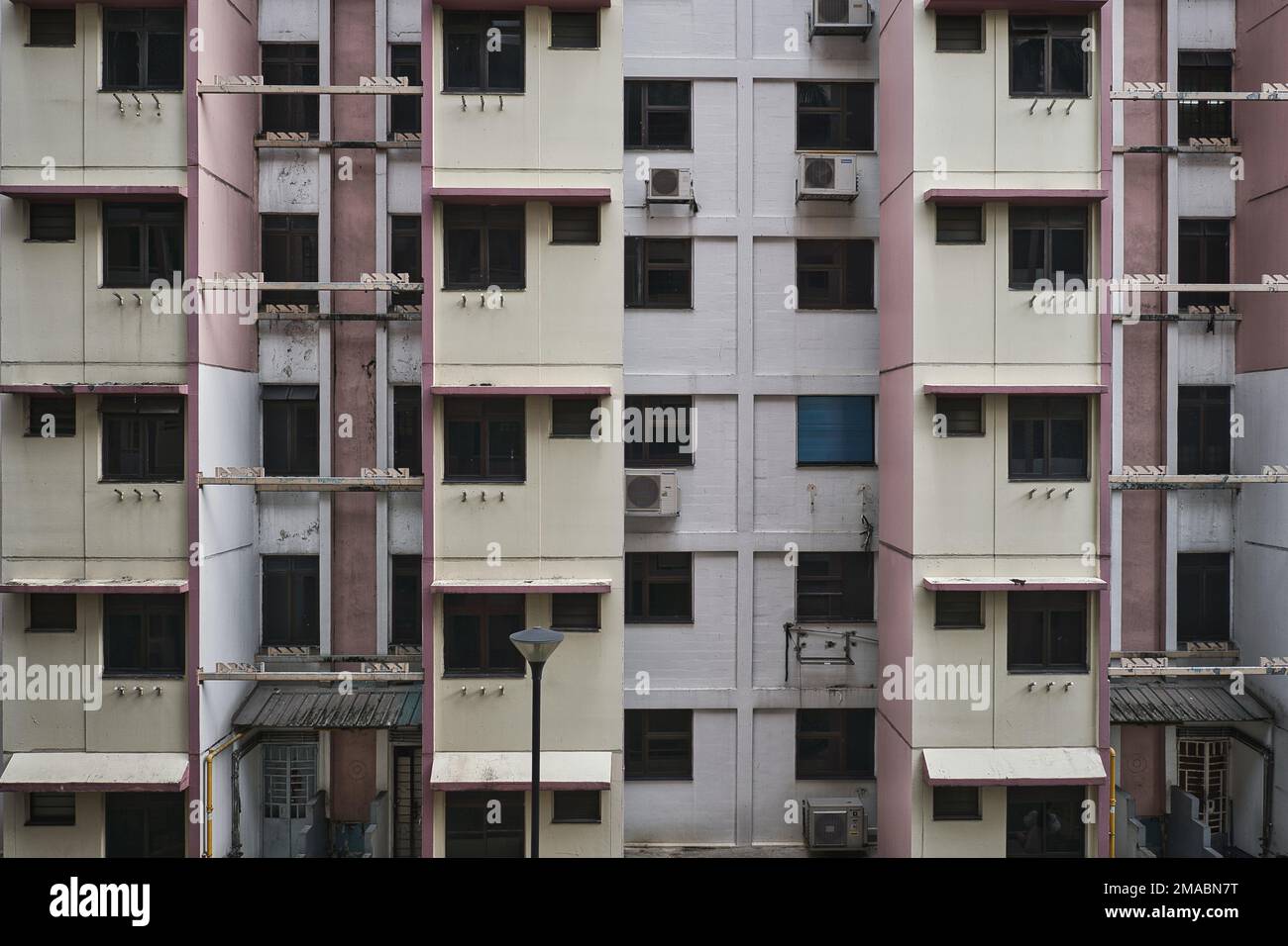 Facade of an abandoned HDB flat in Tanglin Halt Road, which will be ...