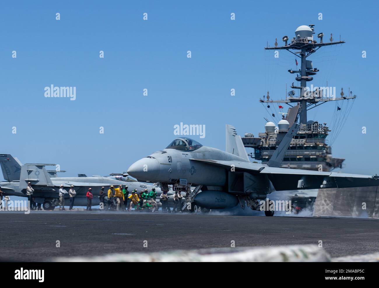 220524-DN159-1052 IONIAN SEA (May 24, 2022) An F/A-18E Super Hornet ...