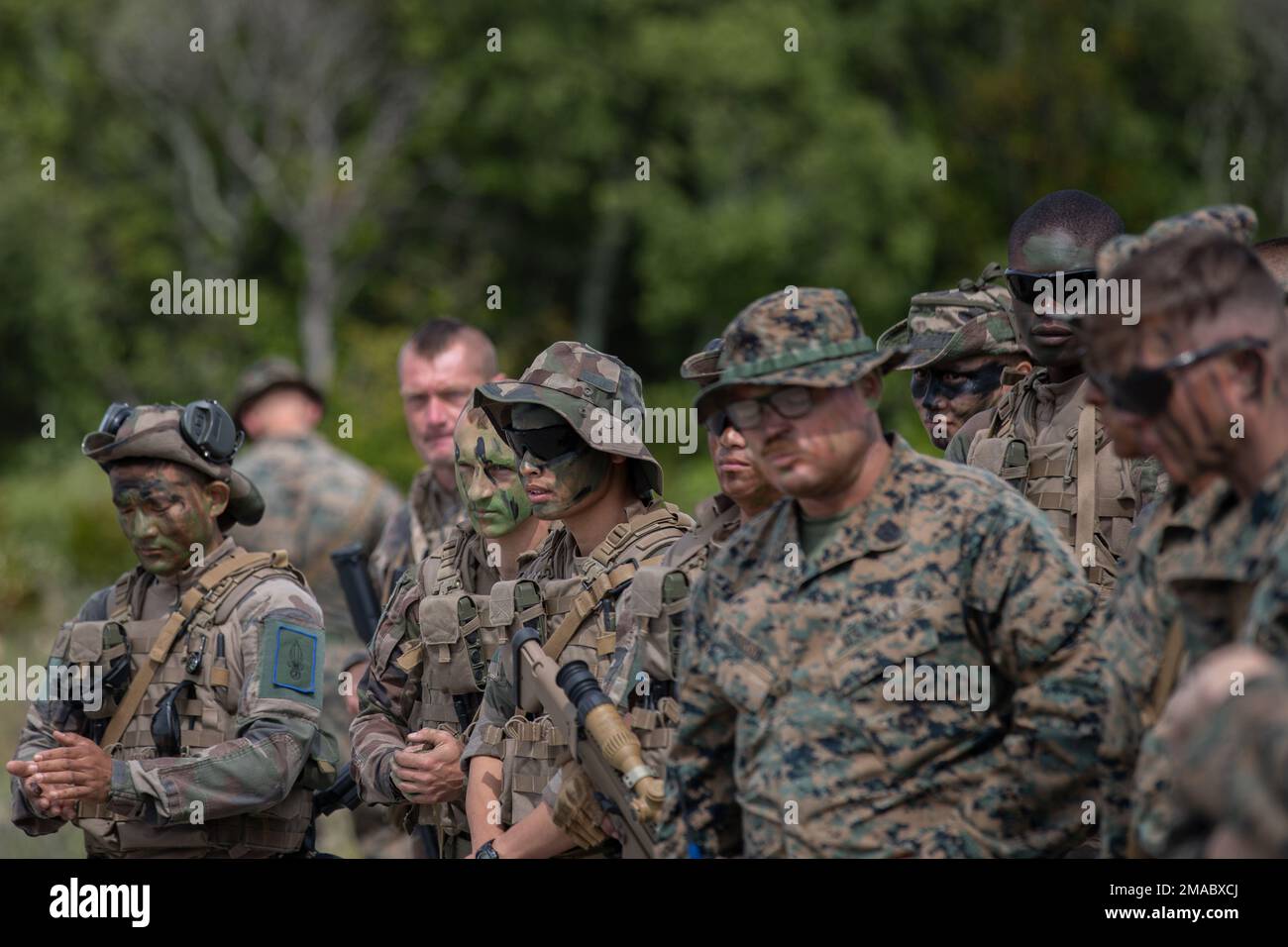 U.S. Marines with 3rd Battalion, 6th Marines Regiment, 2d Marine ...