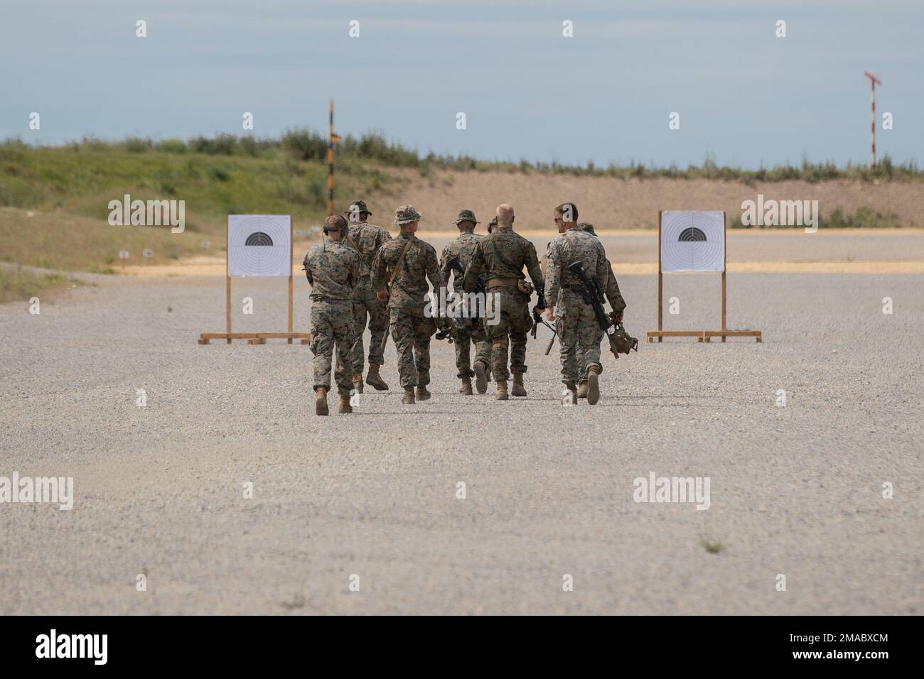 U.S. Marines with 3rd Battalion, 6th Marine Regiment, 2d Marine ...
