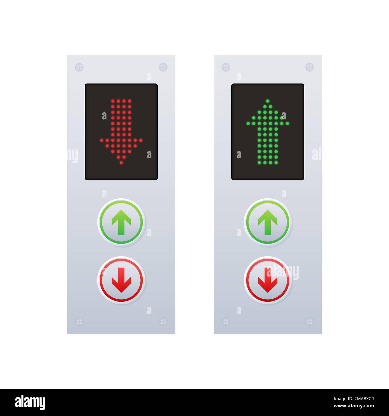 Button call elevator, lift. Finger on the button. Vector stock ...
