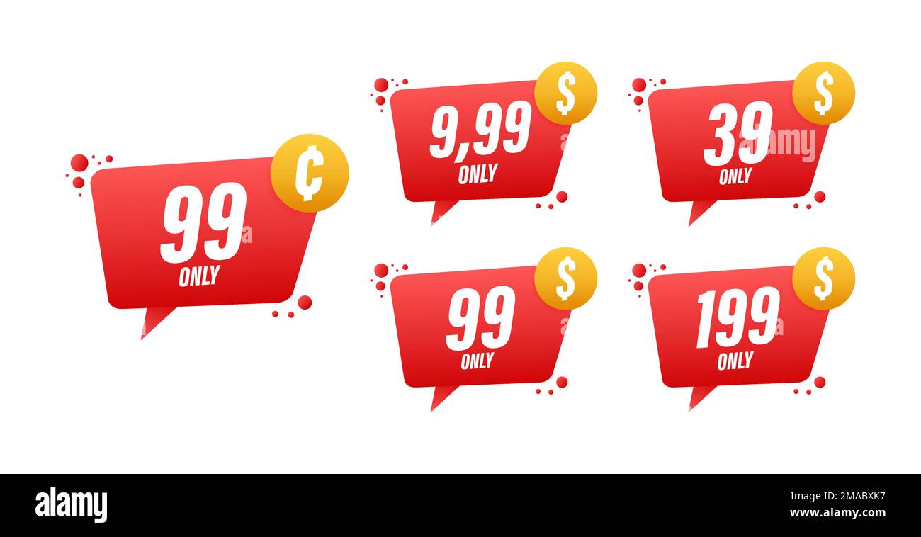99 cent Stock Vector Images - Alamy