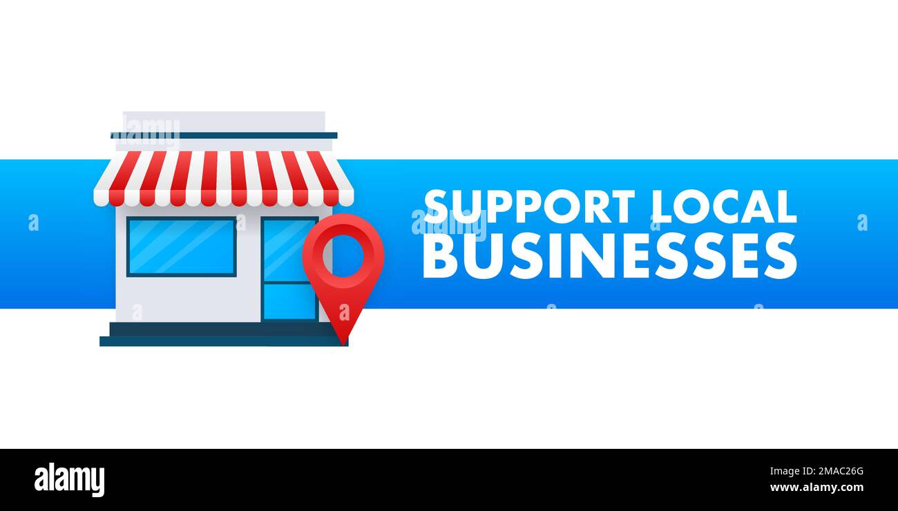 Businesses small local Stock Vector Images - Alamy