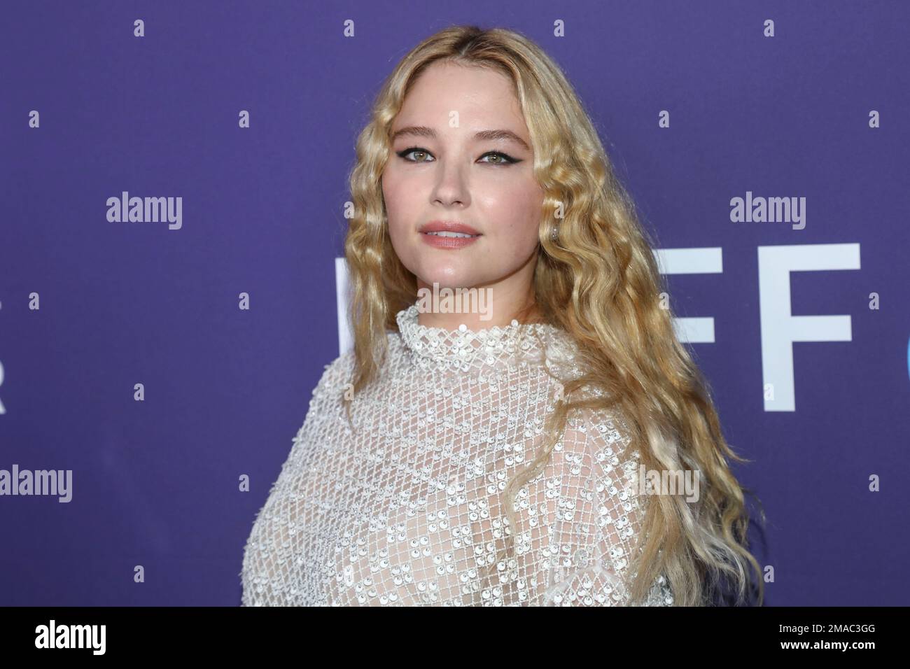 Actor Haley Bennett attends the premiere of "Till" at Alice Tully Hall ...