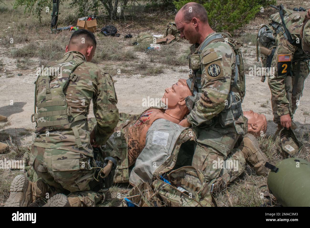 The squad representing 759th MP Battalion renders tactical combat ...