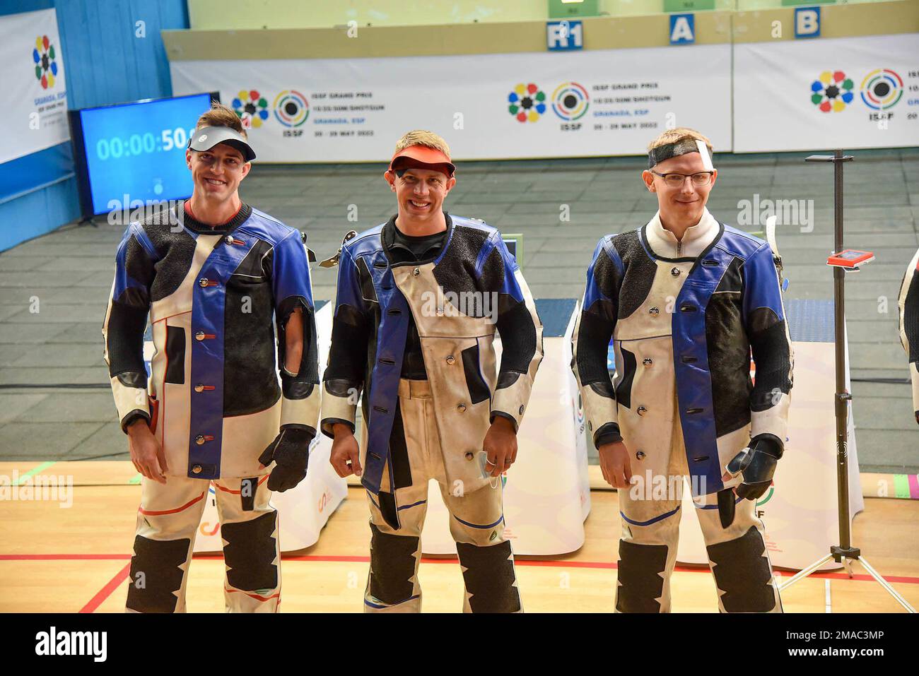 Sergeants Tim Sherry, Brandon Muske and Ivan Roe win the Silver Medal ...