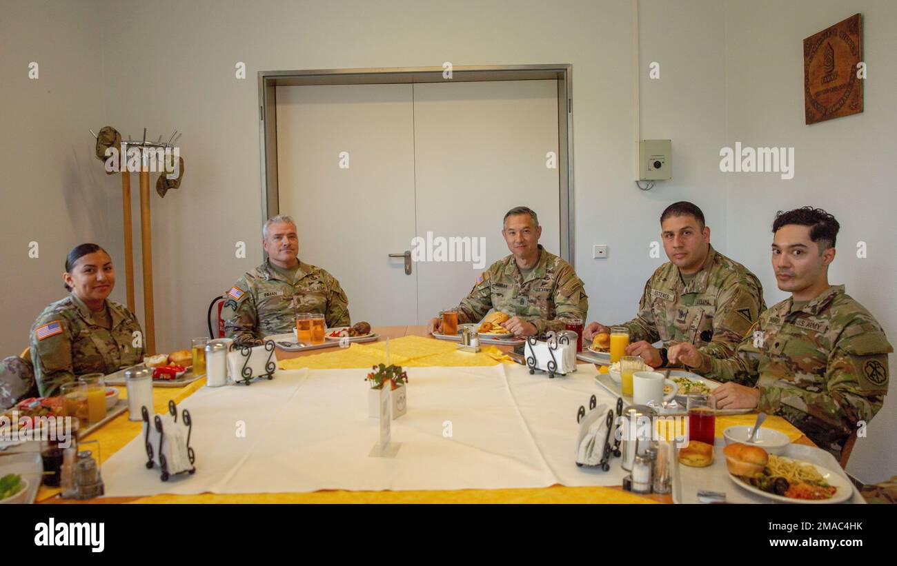 U.S. Army Europe and Africa’s Command Sgt. Maj. Jeremiah E. Inman and ...