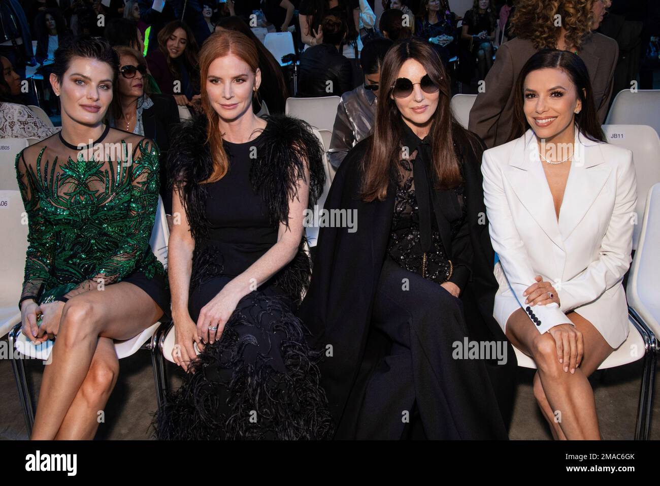 Isabeli Fontana, Sarah Rafferty, Monica Bellucci and Eva Longoria ...