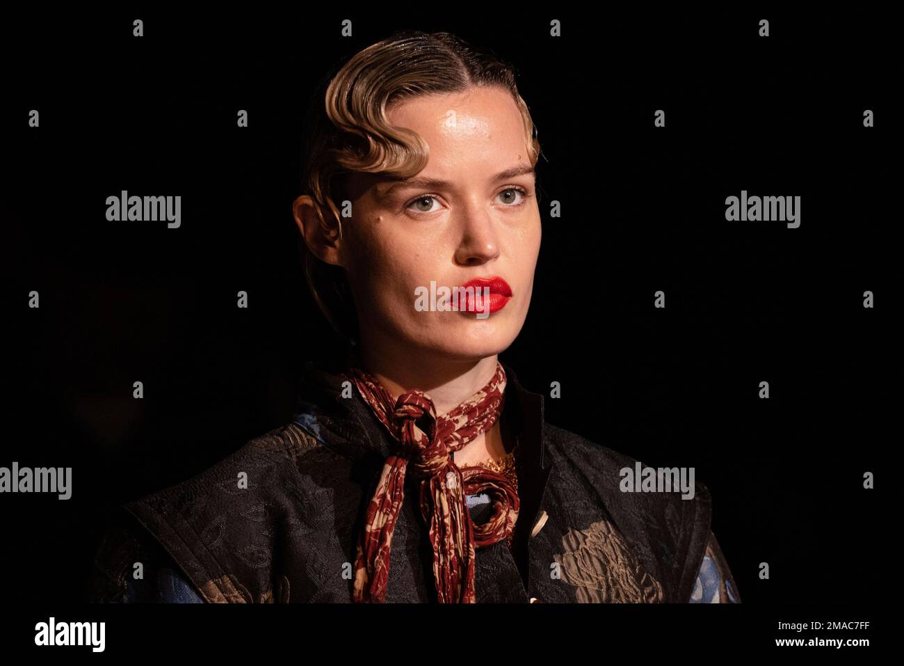 Georgia May Jagger wears a creation for the Vivienne Westwood ready-to ...