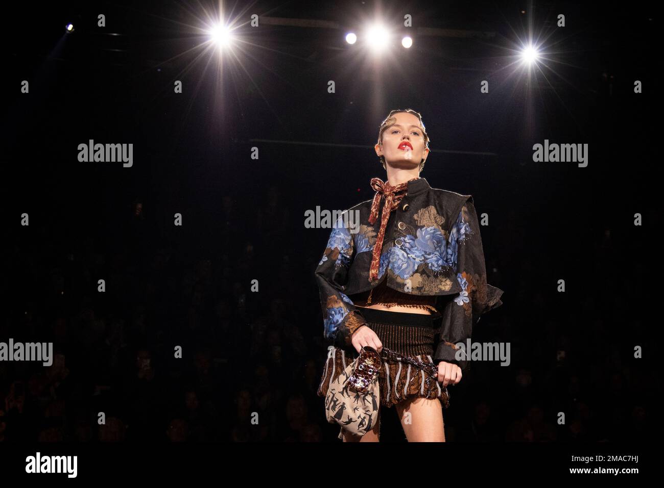 Georgia May Jagger wears a creation for the Vivienne Westwood ready-to ...