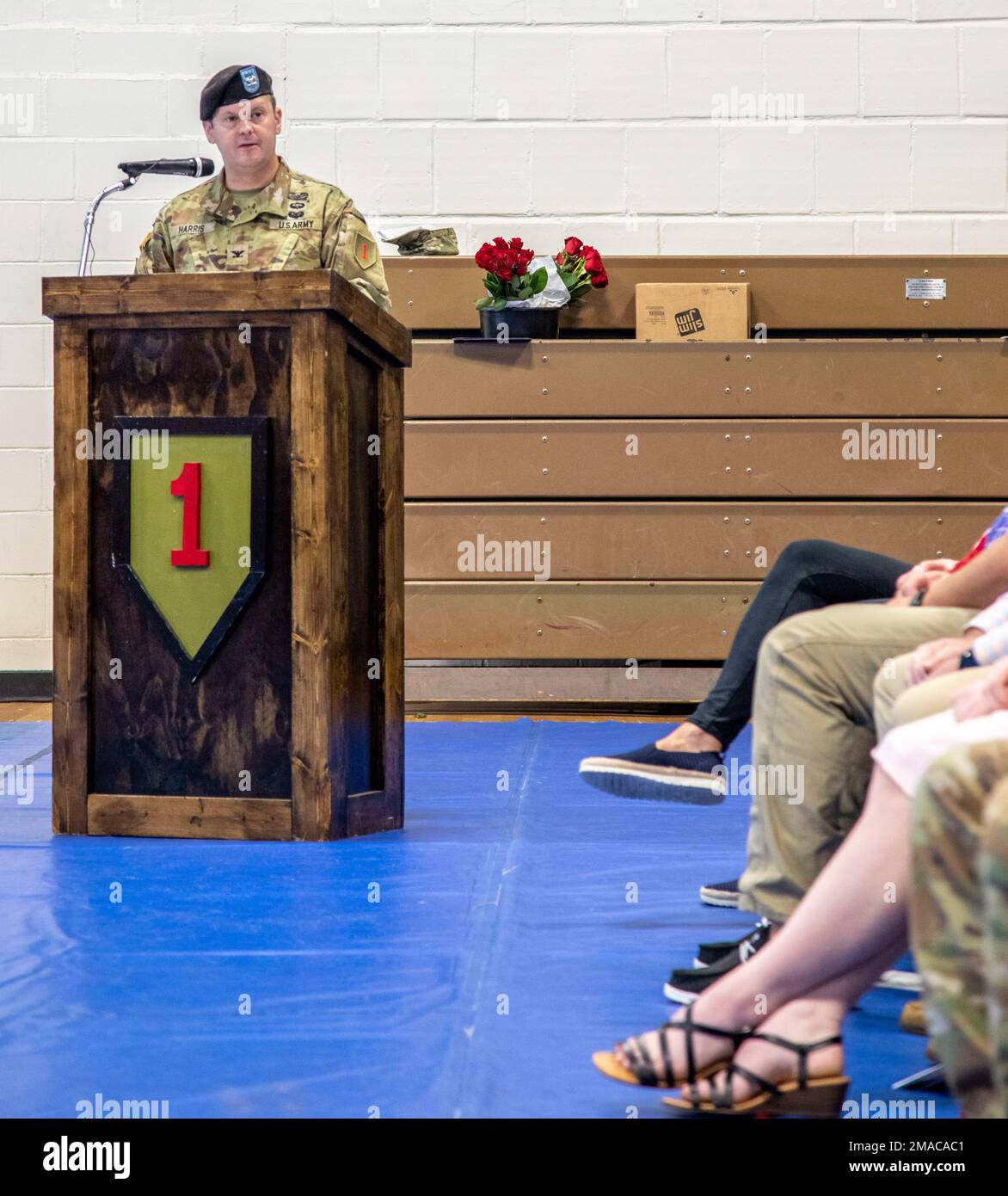 U.S. Army Col. Bryan M. Harris, the commander of the 2nd Armored ...