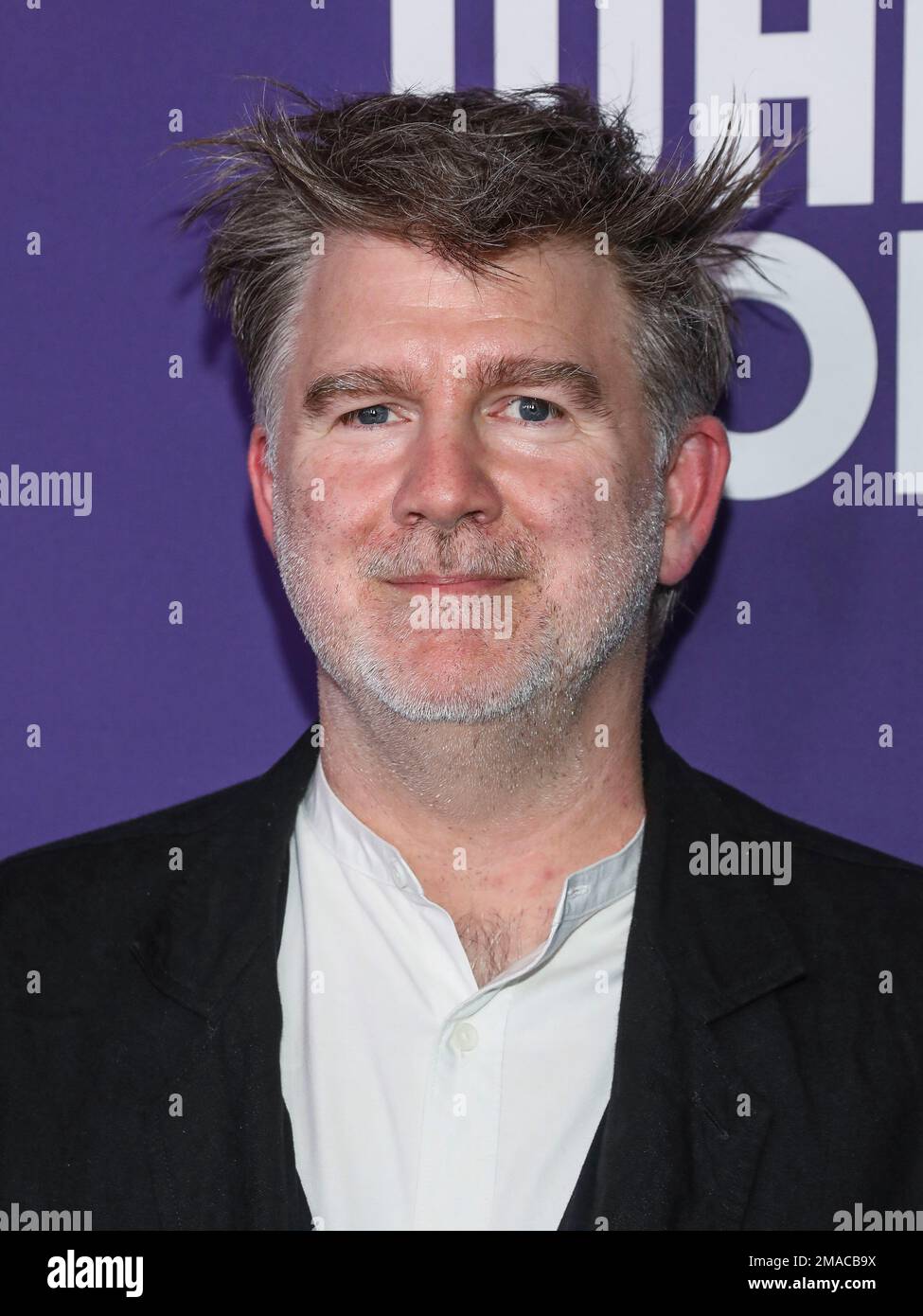 Musician James Murphy attends the premiere of "White Noise" at Alice ...