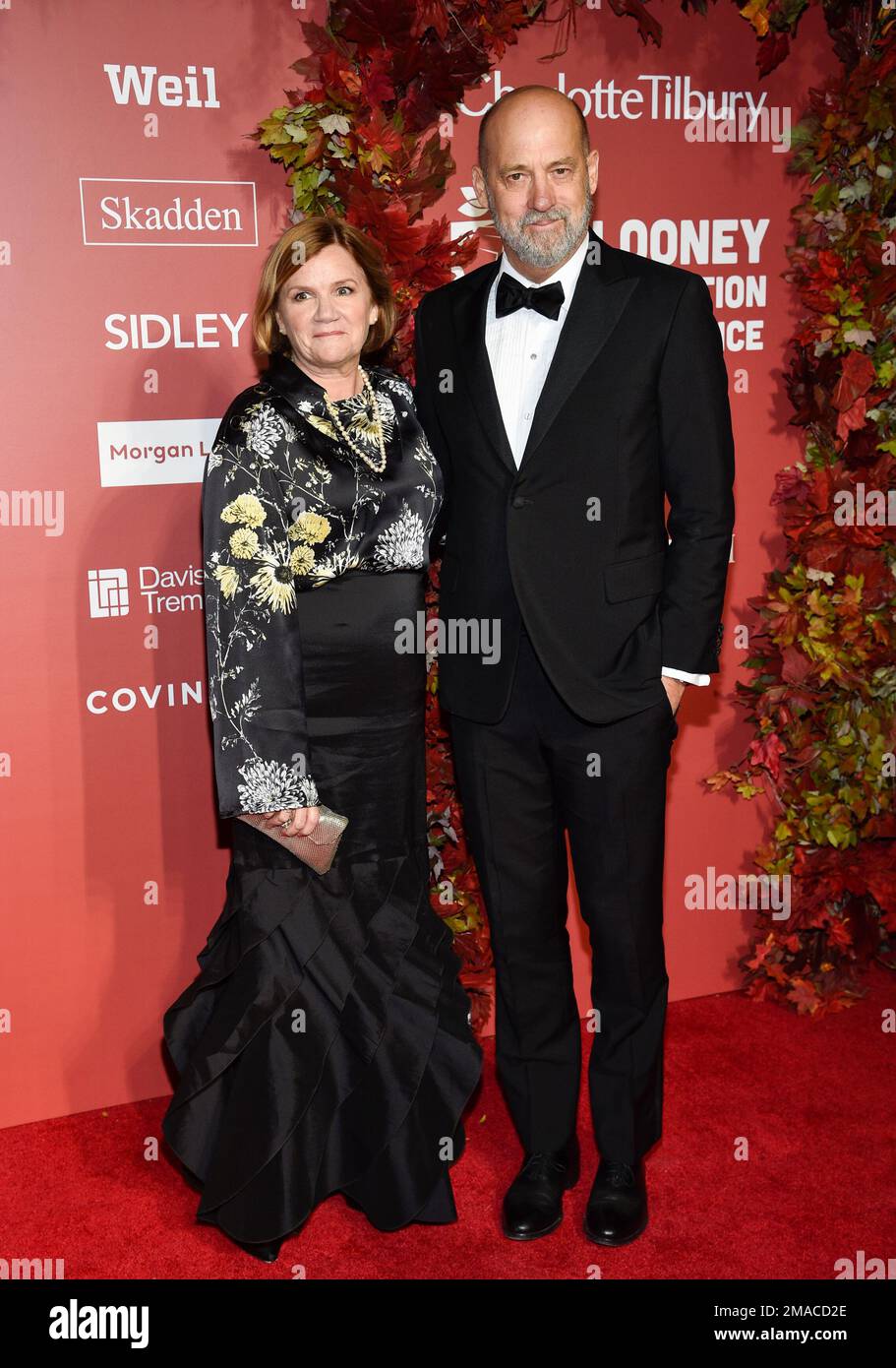 Mare Winningham, left, and Anthony Edwards attend the Clooney ...
