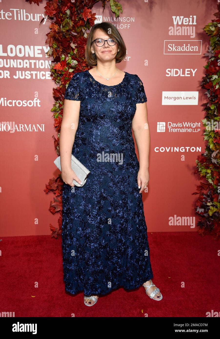 Alina Stefanovic attends the Clooney Foundation for Justice Albie ...