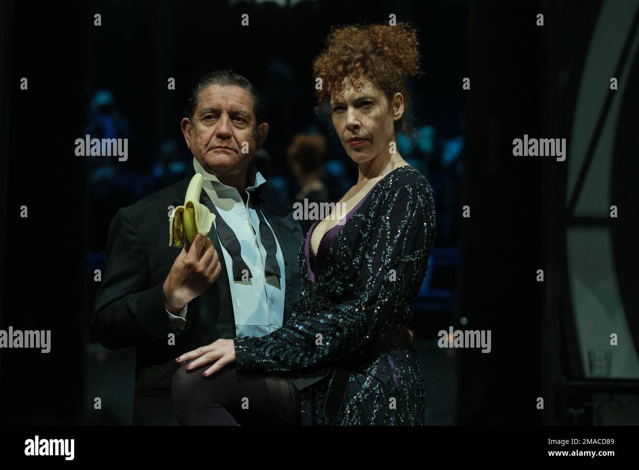 Madrid, Spain. 19th Jan, 2023. Actor Pedro Casablanc and actress Maru ...