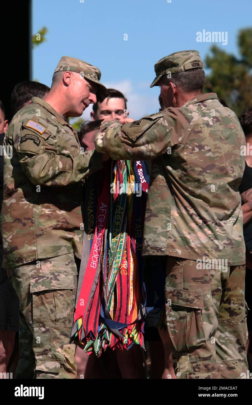 From left to right: Command Sgt. Maj. Adam Nash, senior enlisted ...