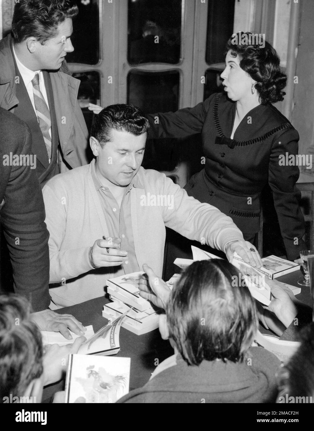 Pierre Poujade gave a press conference on Dec. 21, 1965, at the Hotel ...