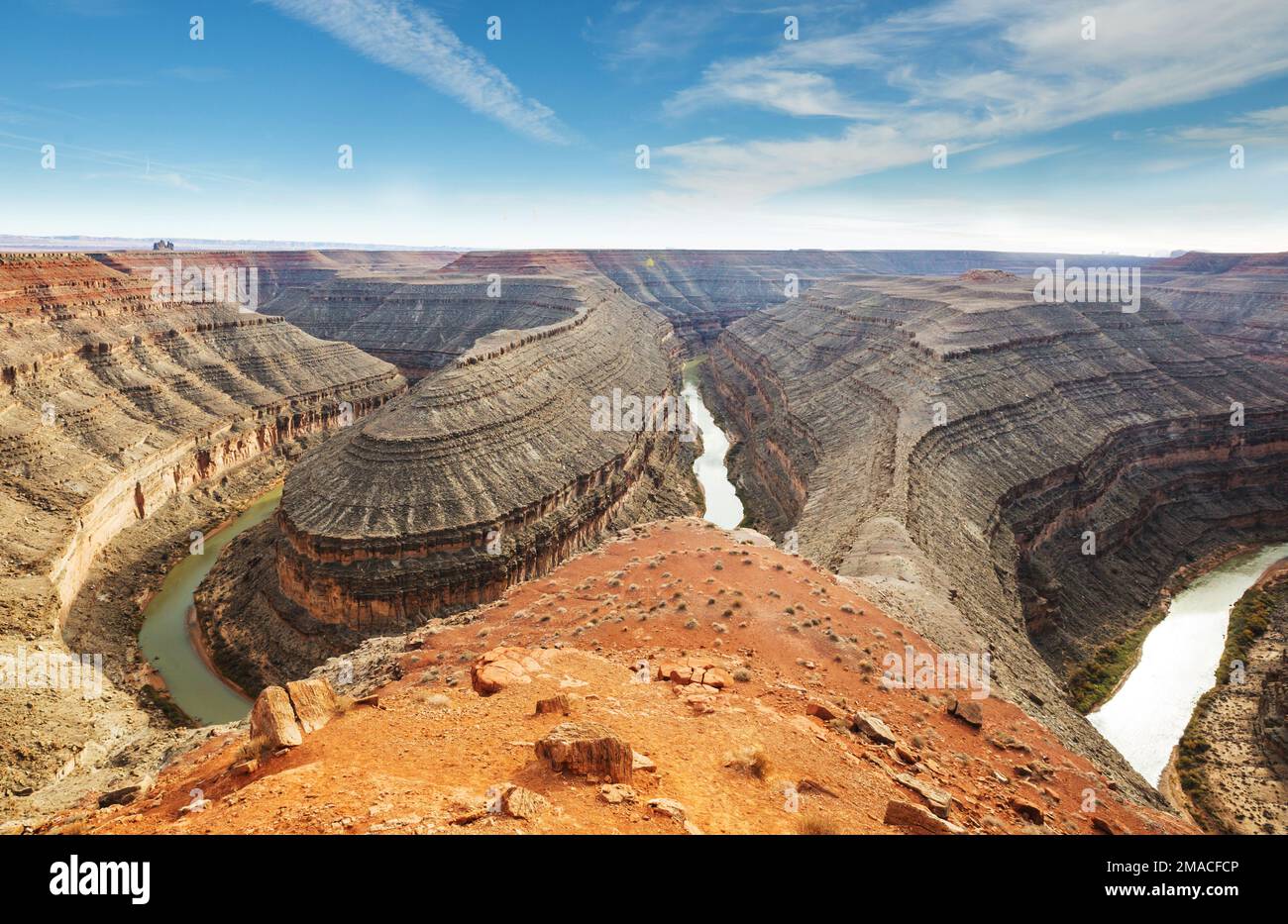 Goosenecks State Park in Utah,USA Stock Photo - Alamy