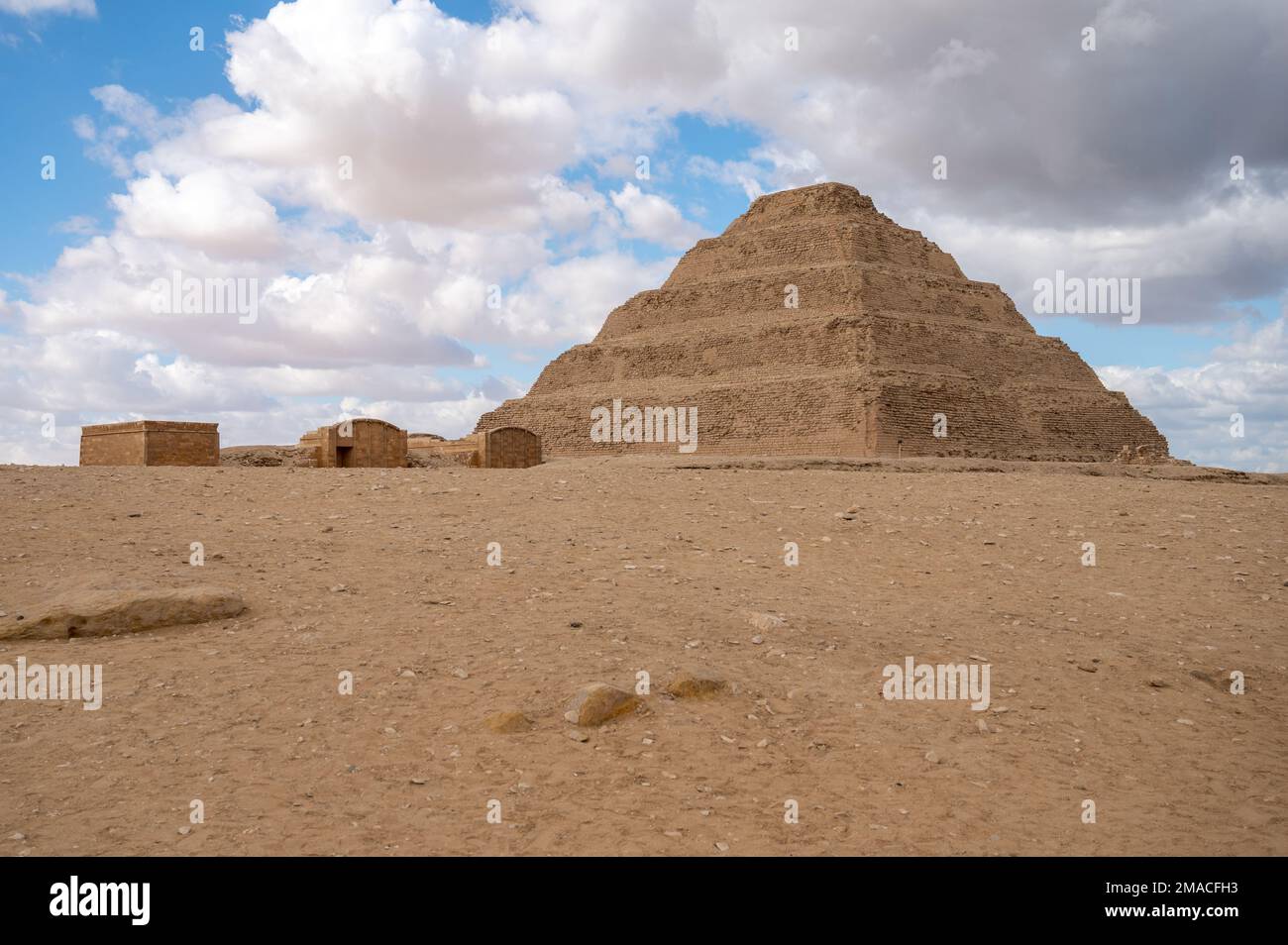 Djoser Step Pyramid, Saqqara, Cairo, Egypt Stock Photo - Alamy