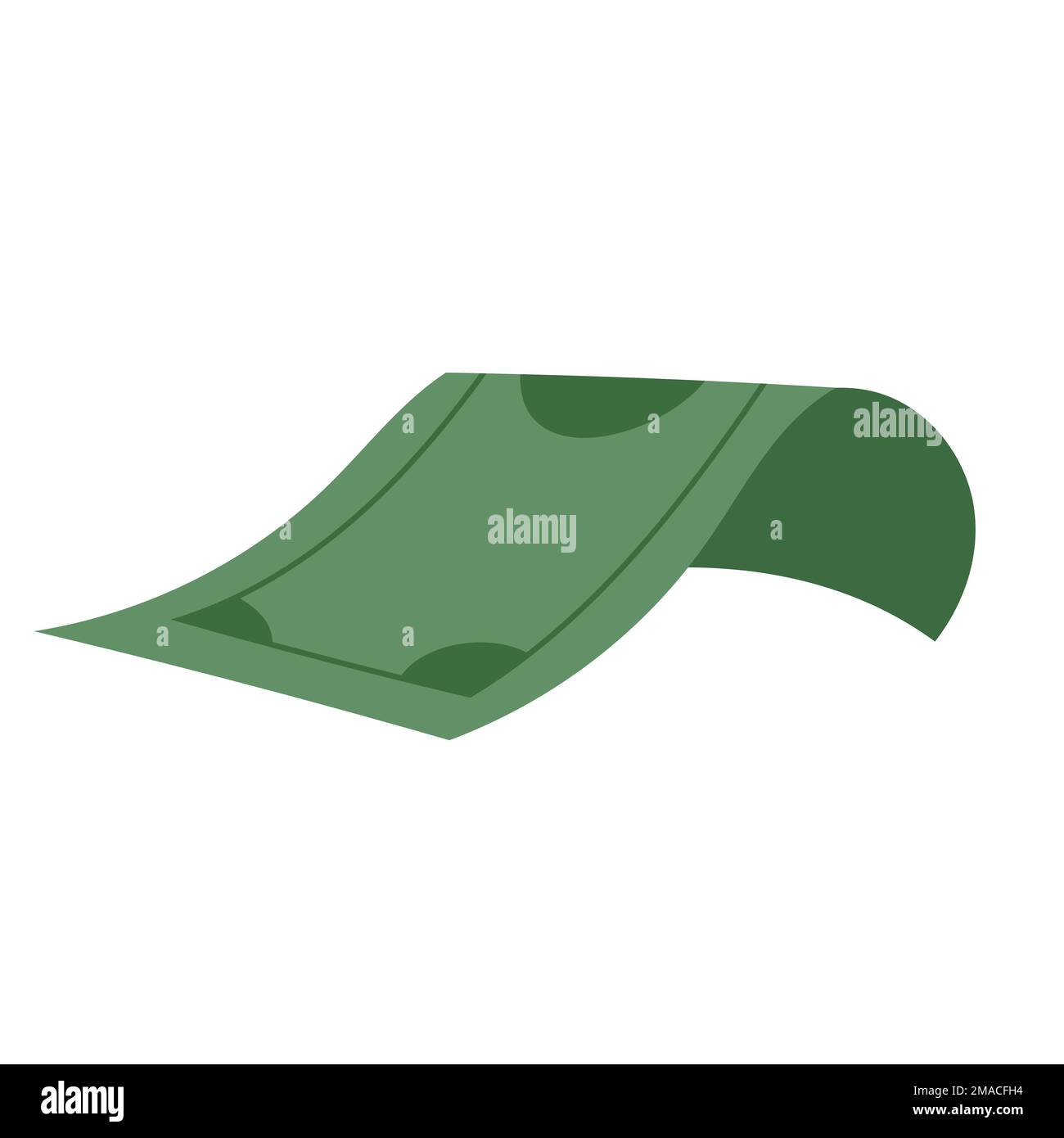 Dollar bill. Paper money. Vector illustration in flat style Stock ...