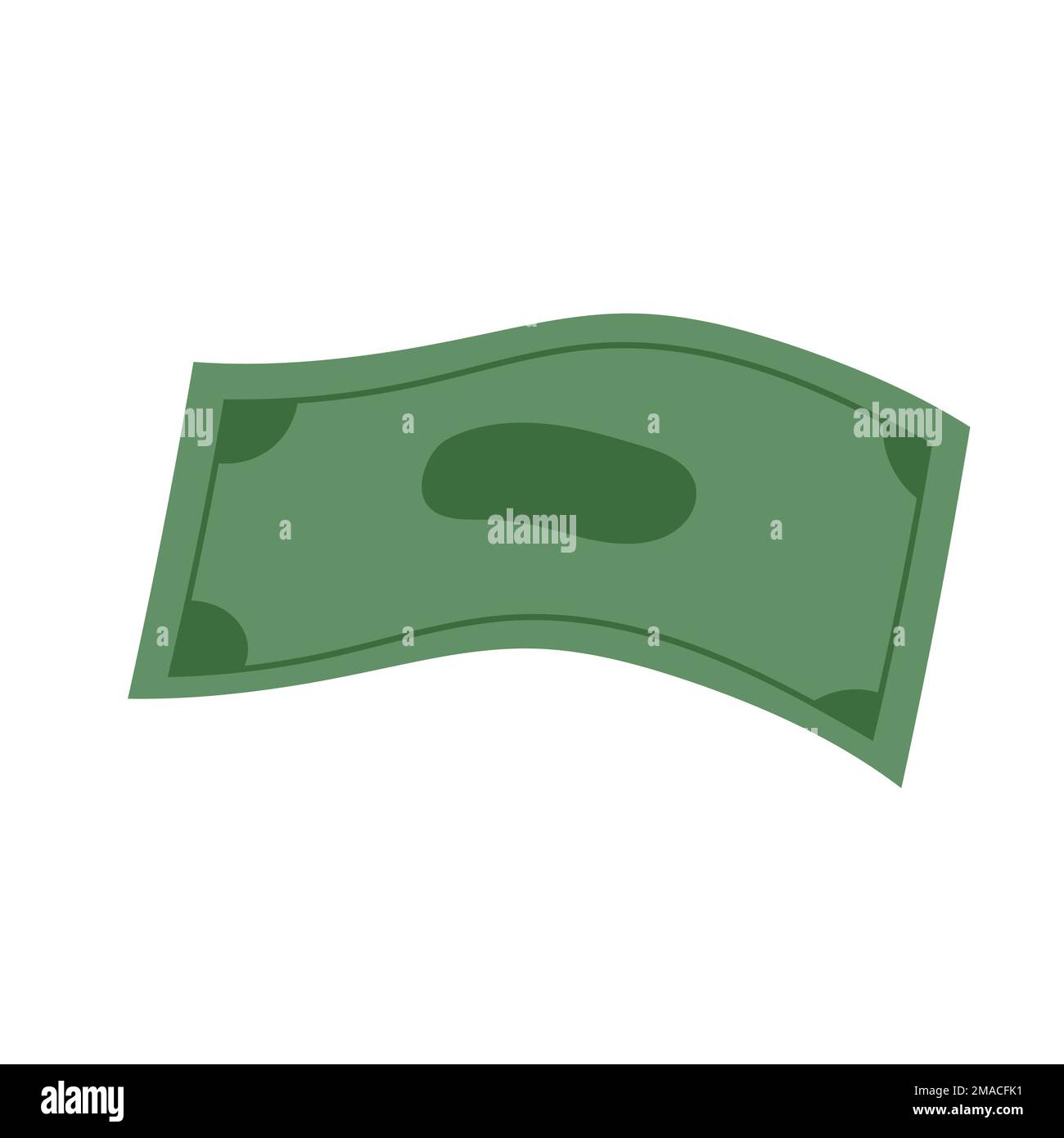 Paper banknote. Paper money. Vector illustration in flat style Stock ...