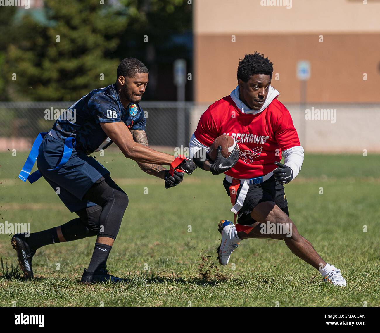 Ivy Soldiers compete in a football game to earn points towards Ivy Week ...
