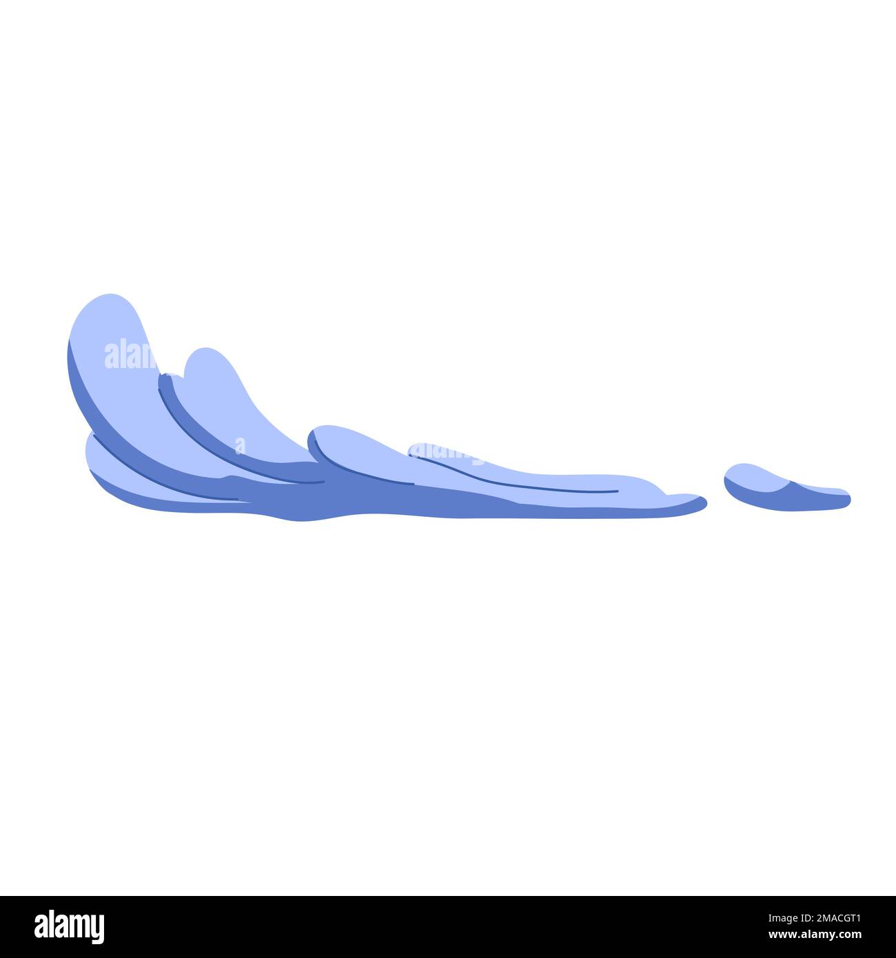 Smoke cloud animation. Fast speed track. Abstract air, wind blow. Gas ...