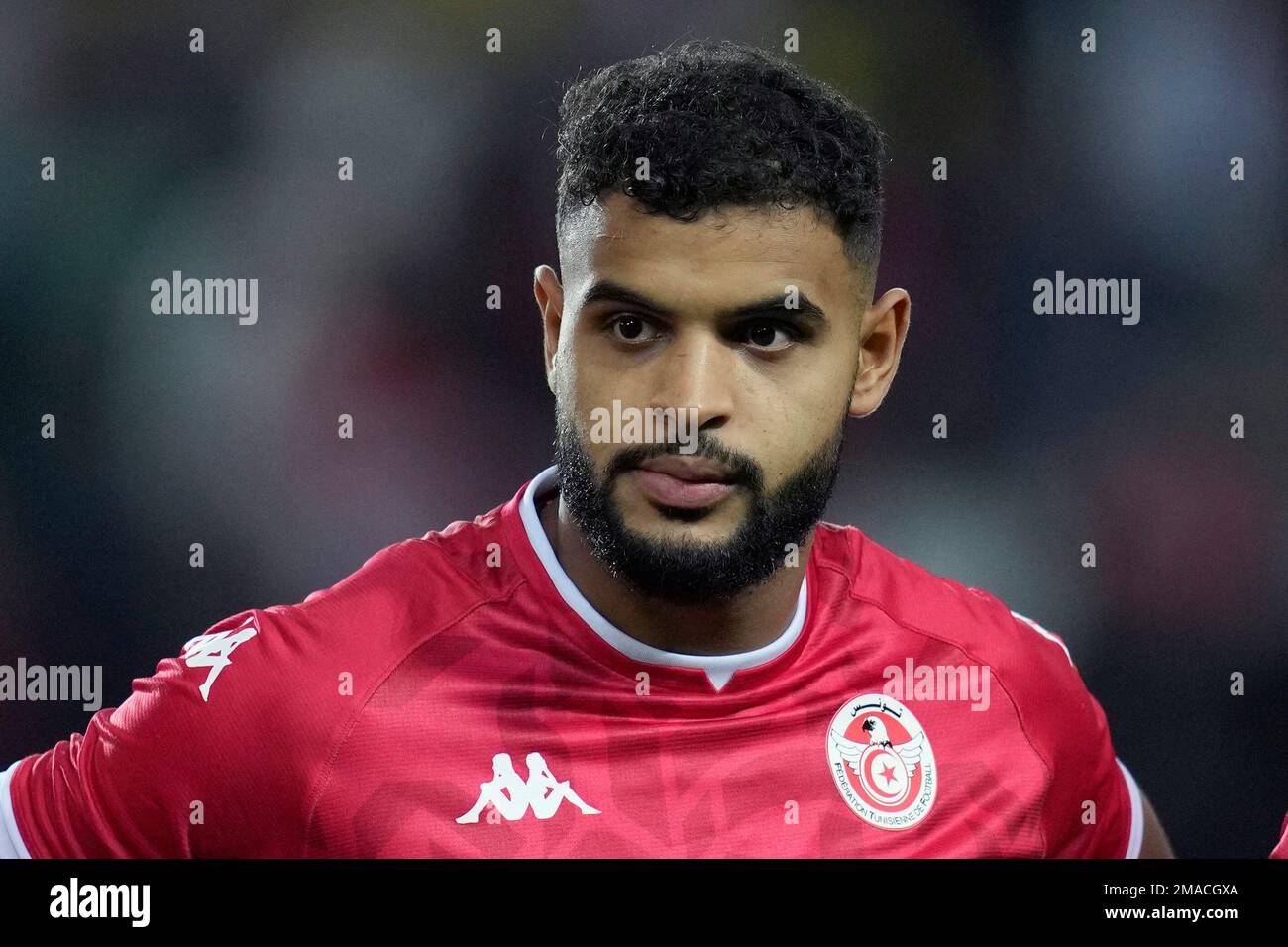 Tunisia's Anis Ben Slimane prior to the international friendly soccer ...