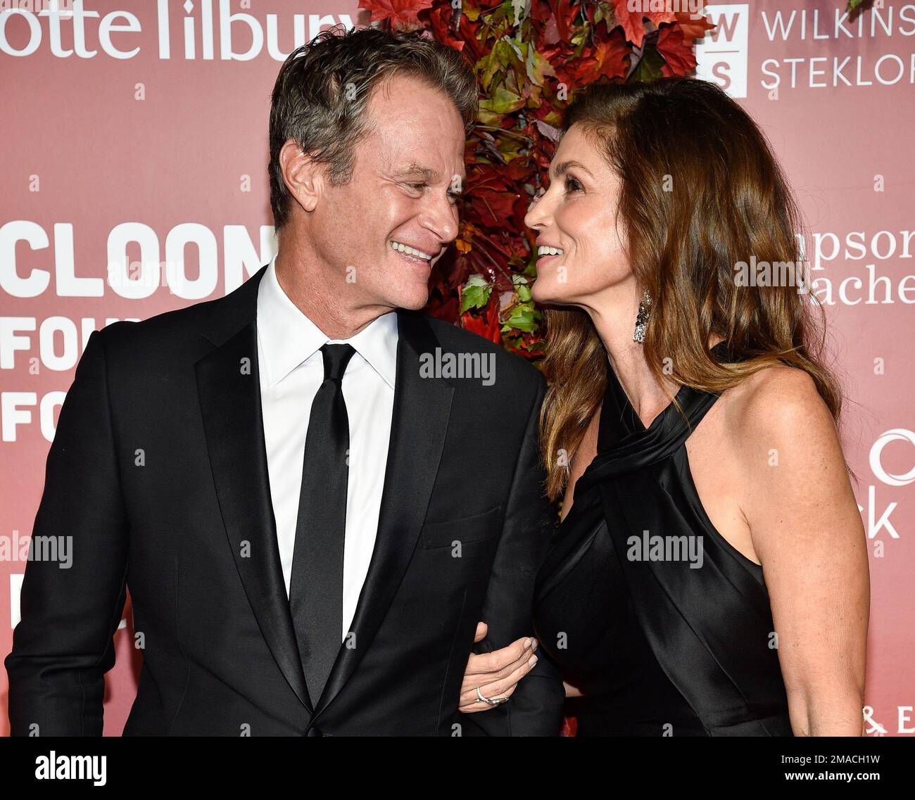 Rande Gerber, left, and wife Cindy Crawford attend the Clooney ...