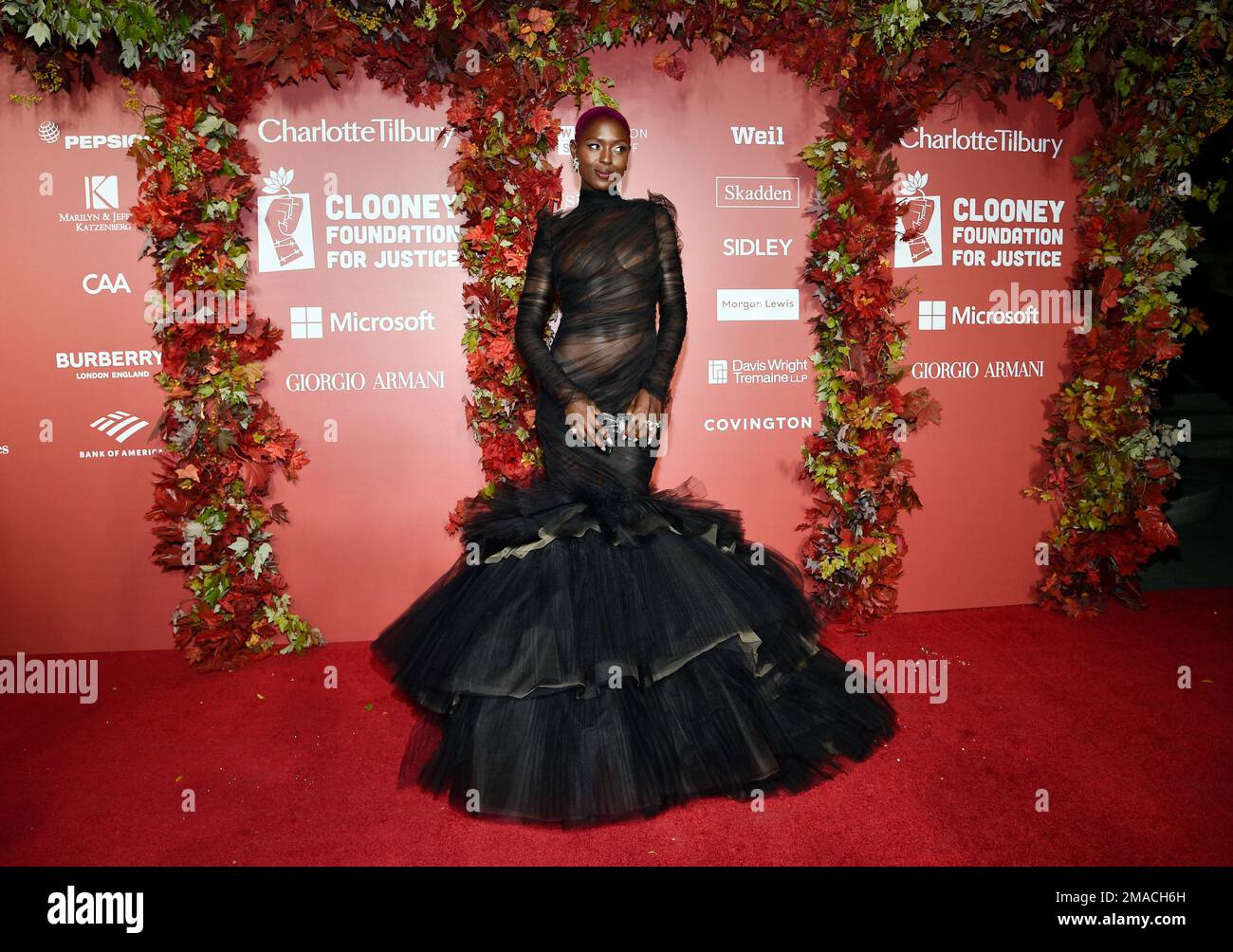 Jodie Turner-Smith attends the Clooney Foundation for Justice Albie ...