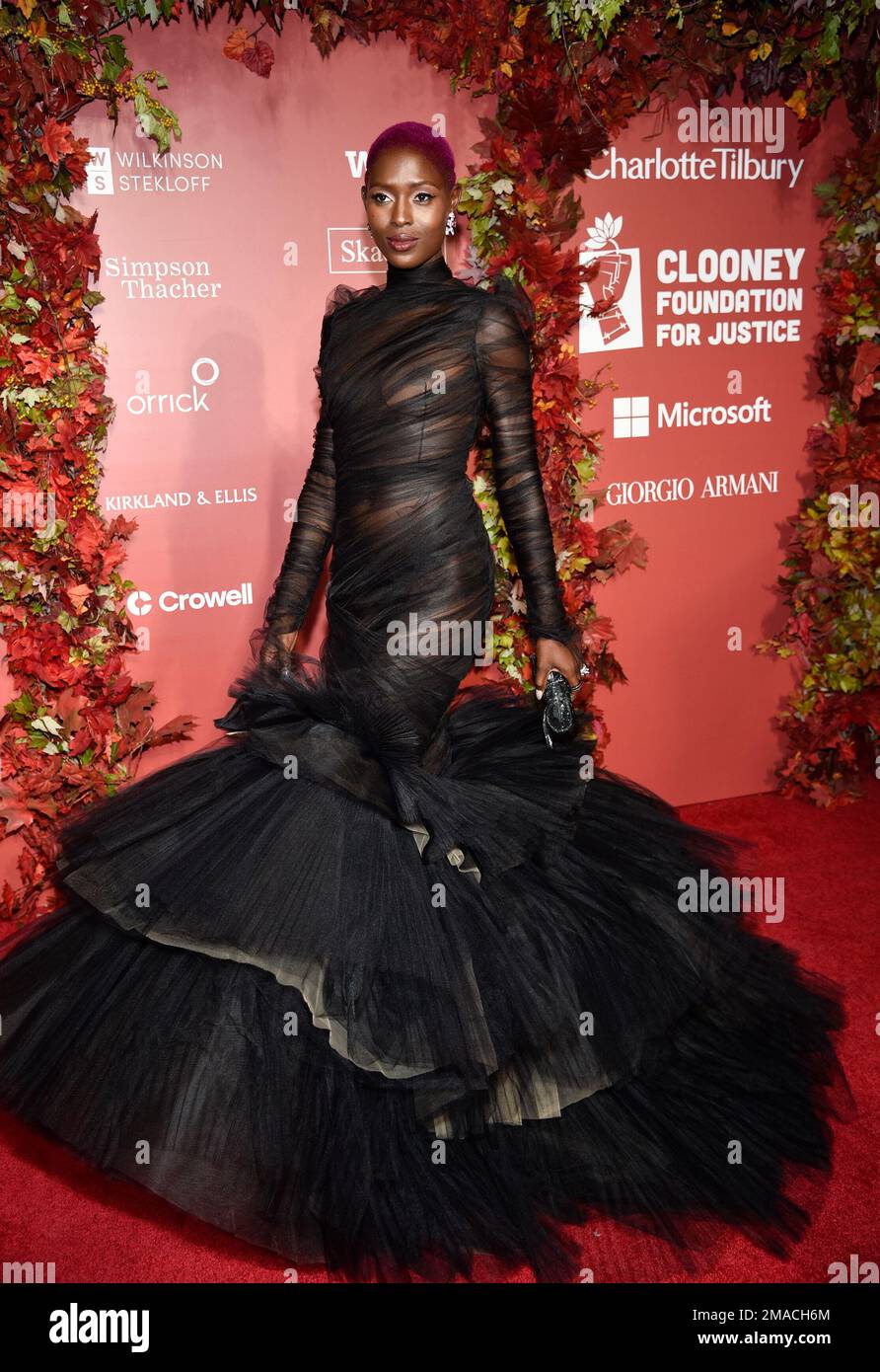 Jodie Turner-Smith attends the Clooney Foundation for Justice Albie ...
