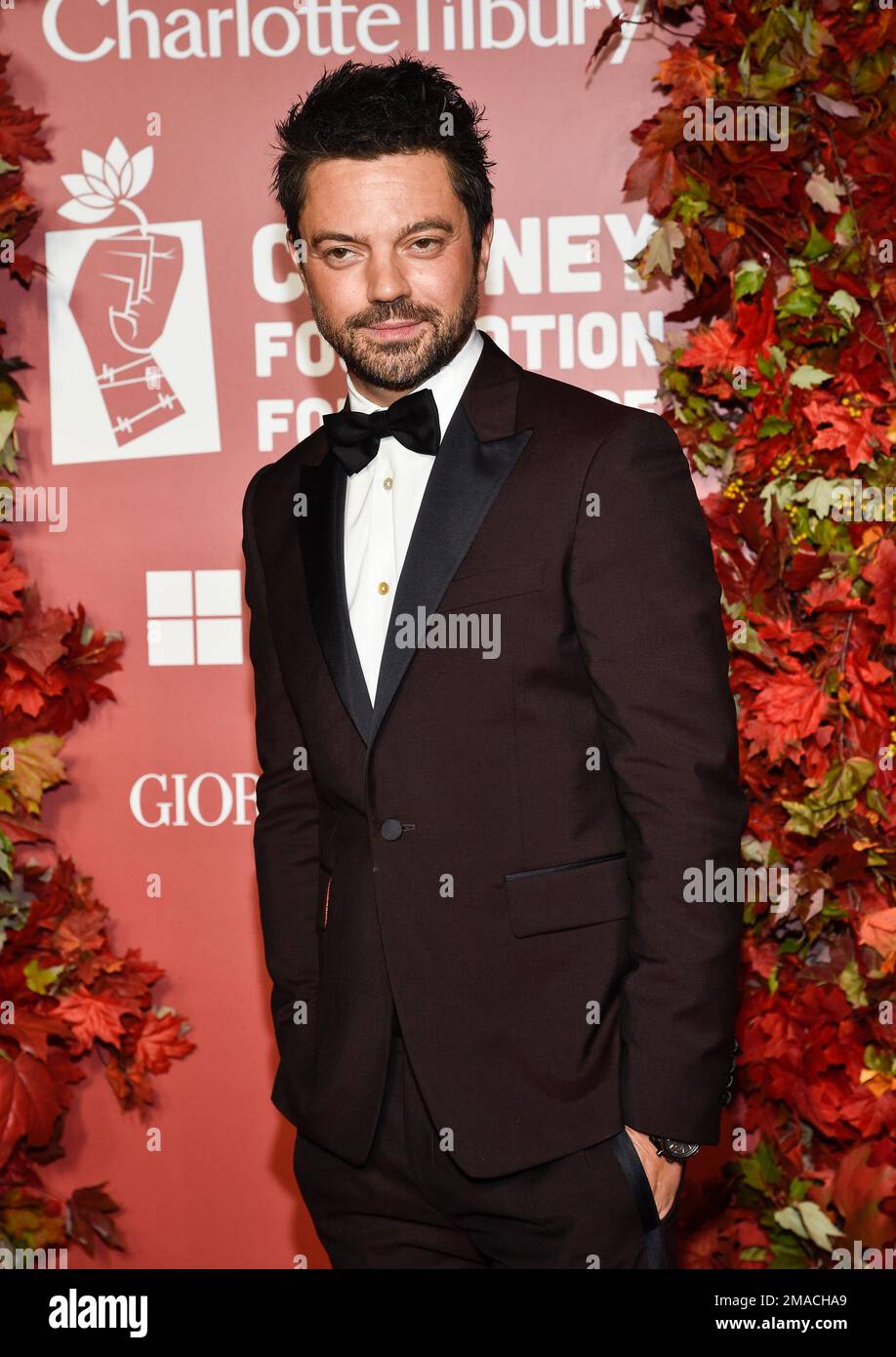 Dominic Cooper attends the Clooney Foundation for Justice Albie Awards ...