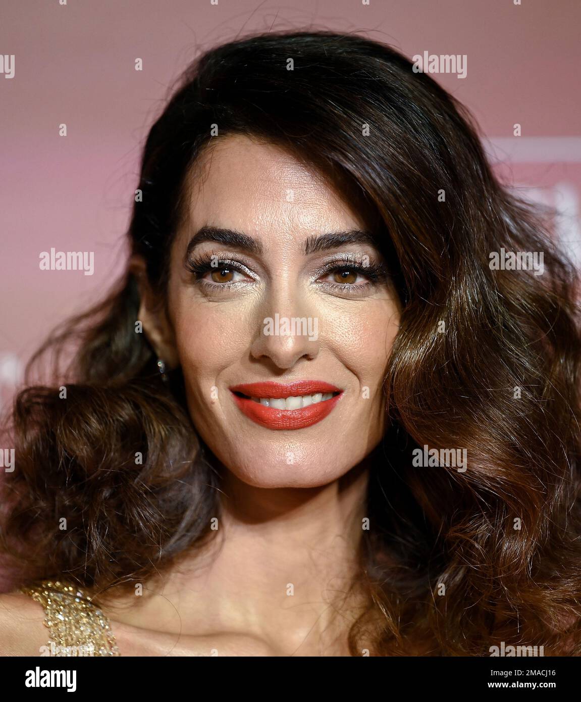 Amal Clooney attends the Clooney Foundation for Justice Albie Awards at The New York Public ...
