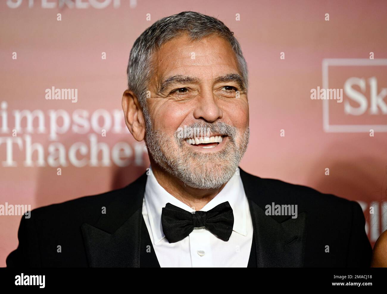 George Clooney attends the Clooney Foundation for Justice Albie Awards ...