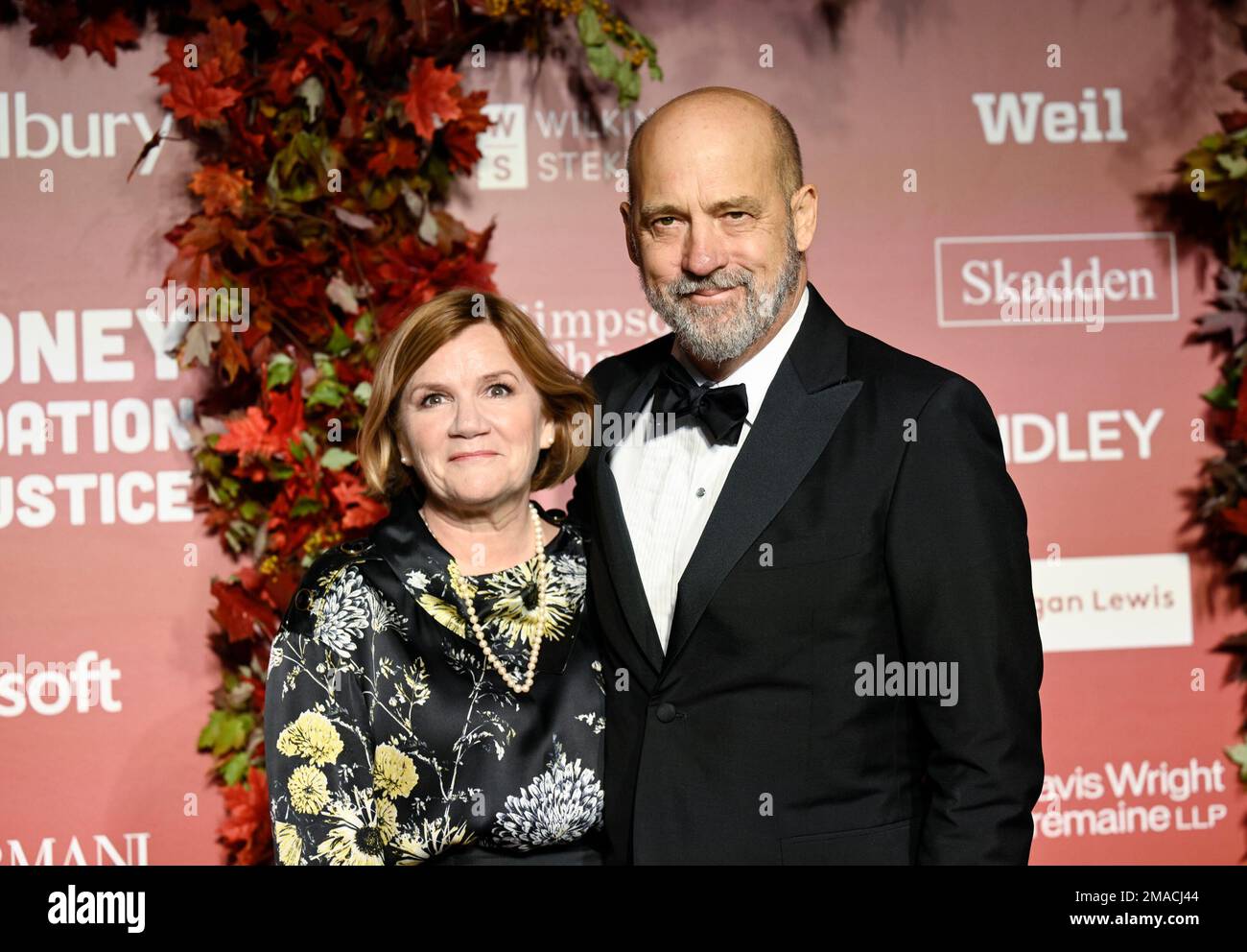 Mare Winningham, left, and Anthony Edwards attend the Clooney ...