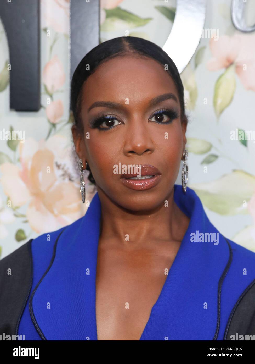 Actor Jessica Frances Dukes attends the world premiere of the Peacock ...