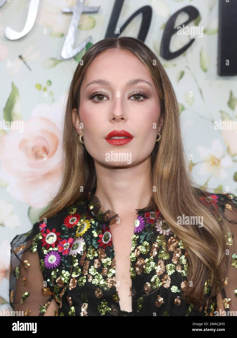 Dana Hasson attends the world premiere of the Peacock limited series "A ...