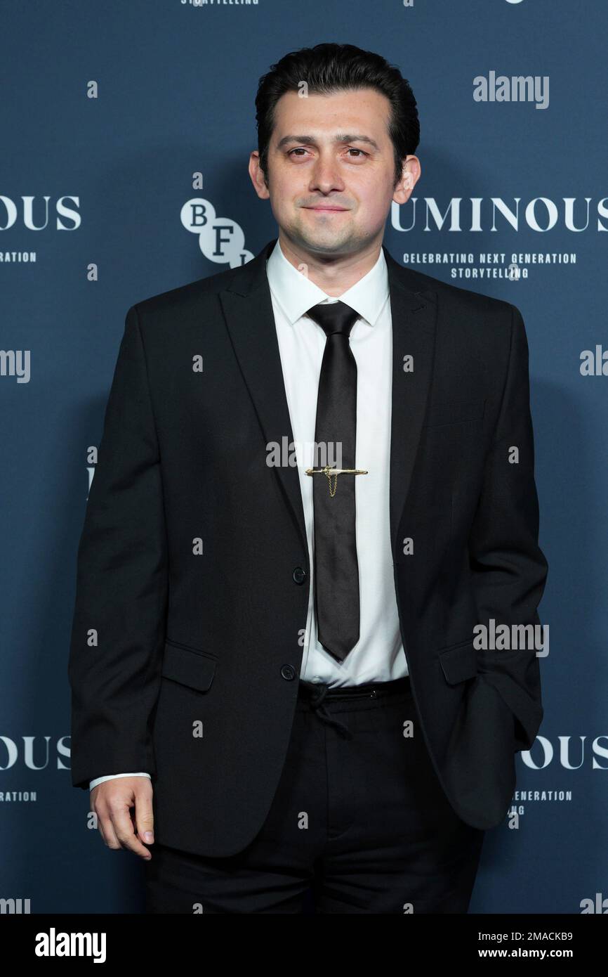Craig Roberts poses for photographers on arrival at the 'BFI Luminous ...