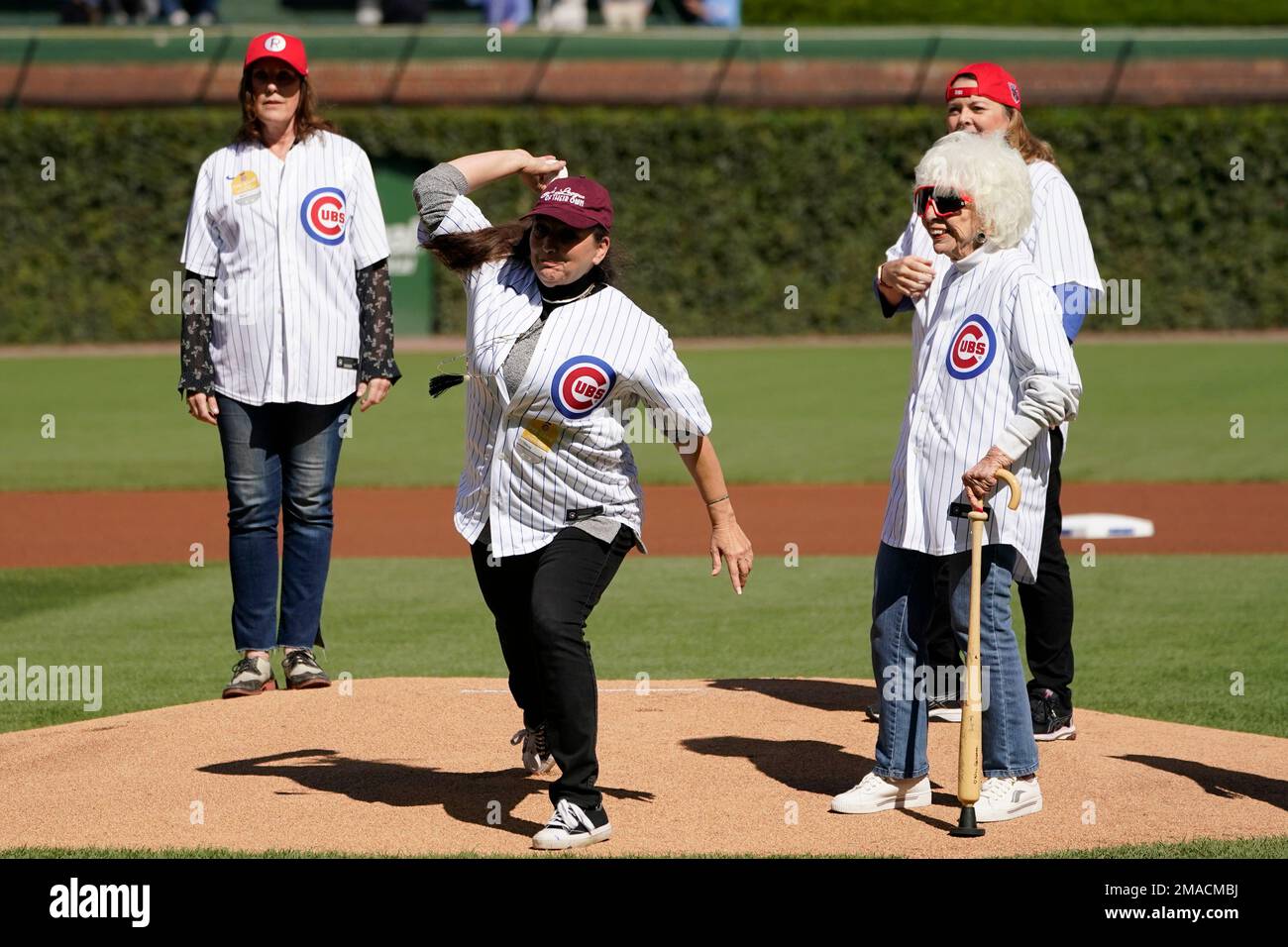 Actress Tracy Reiner, center, who played Betty "Spaghetti" in the movie ...