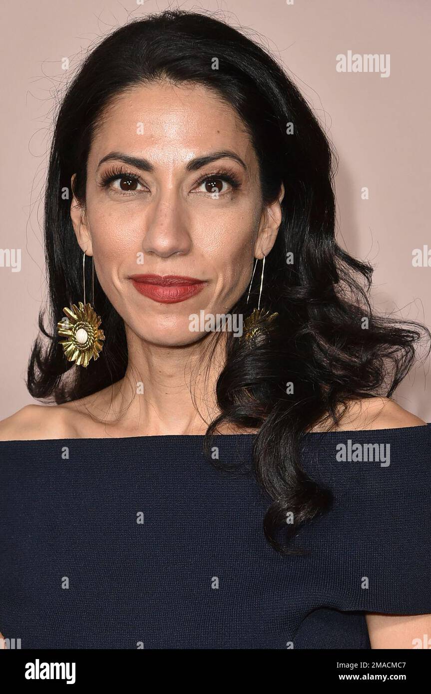 Huma Abedin arrives at Variety Power of Women on Wednesday, Sept. 28 ...
