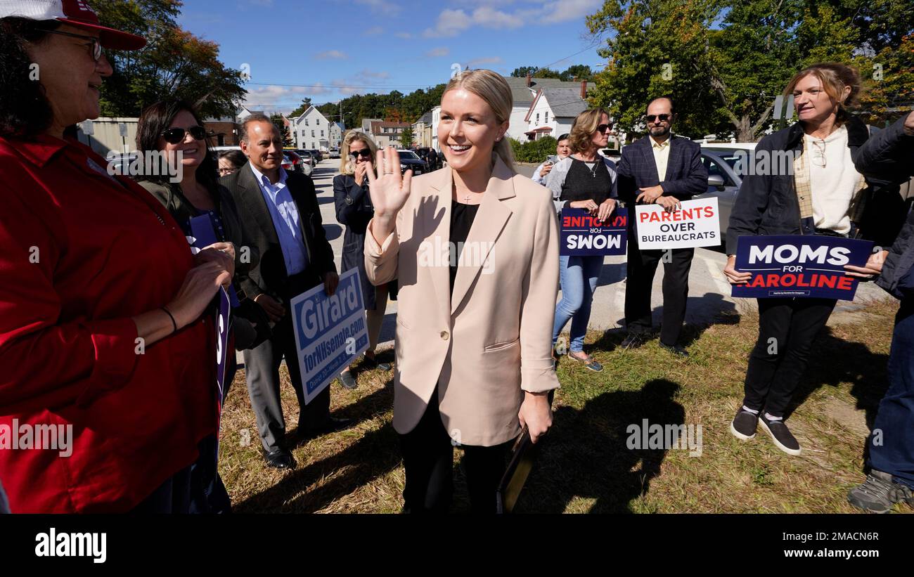New Hampshire Republican 1st Congressional District candidate Karoline ... New Hampshire Republican 1st Congressional District candidate Karoline ...