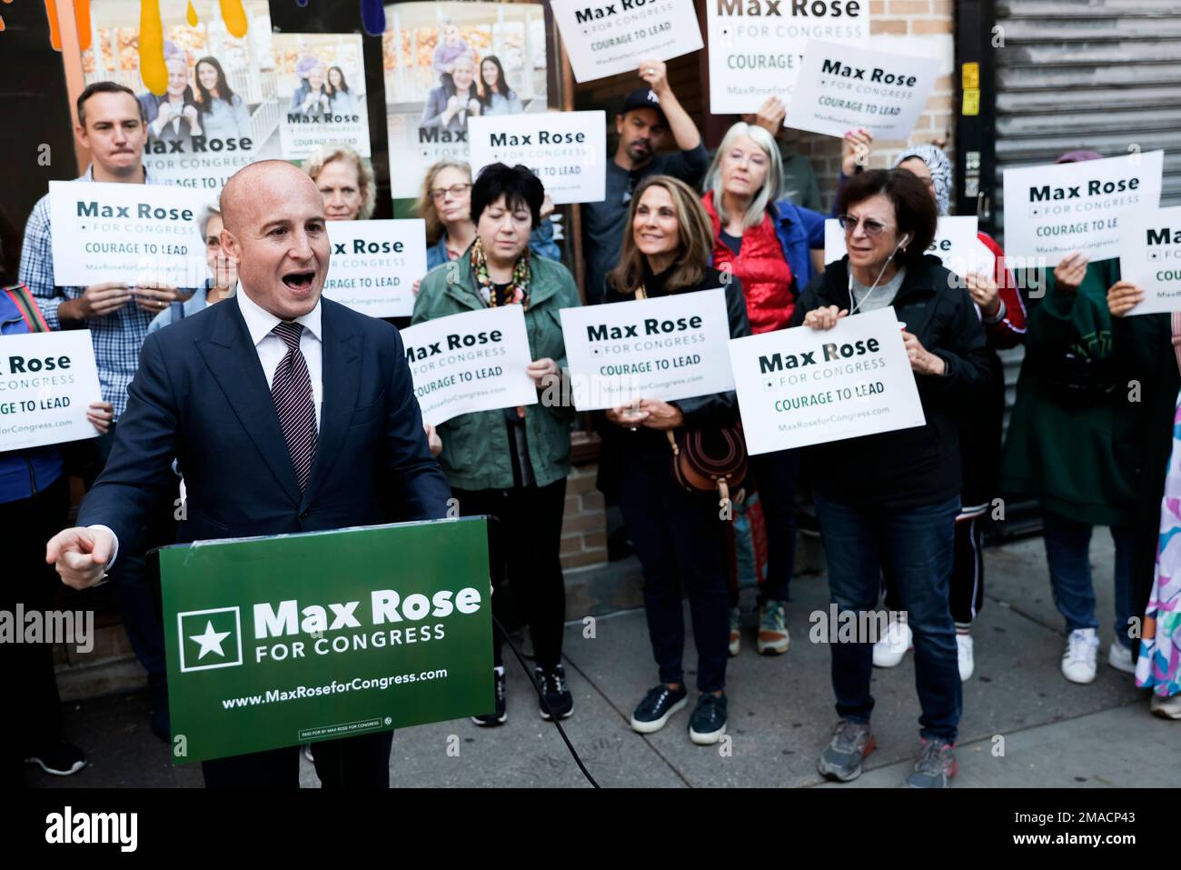 Max Rose, a Democrat who previously served in Congress between 2019 and ...