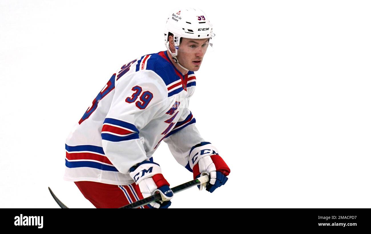 New York Rangers defenseman Ty Emberson (39) during a preseason NHL ...